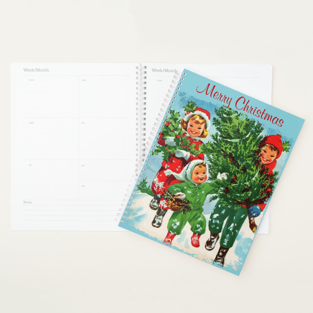 Getting The Christmas Tree Large Holiday Planner - Zuzu's Christmas