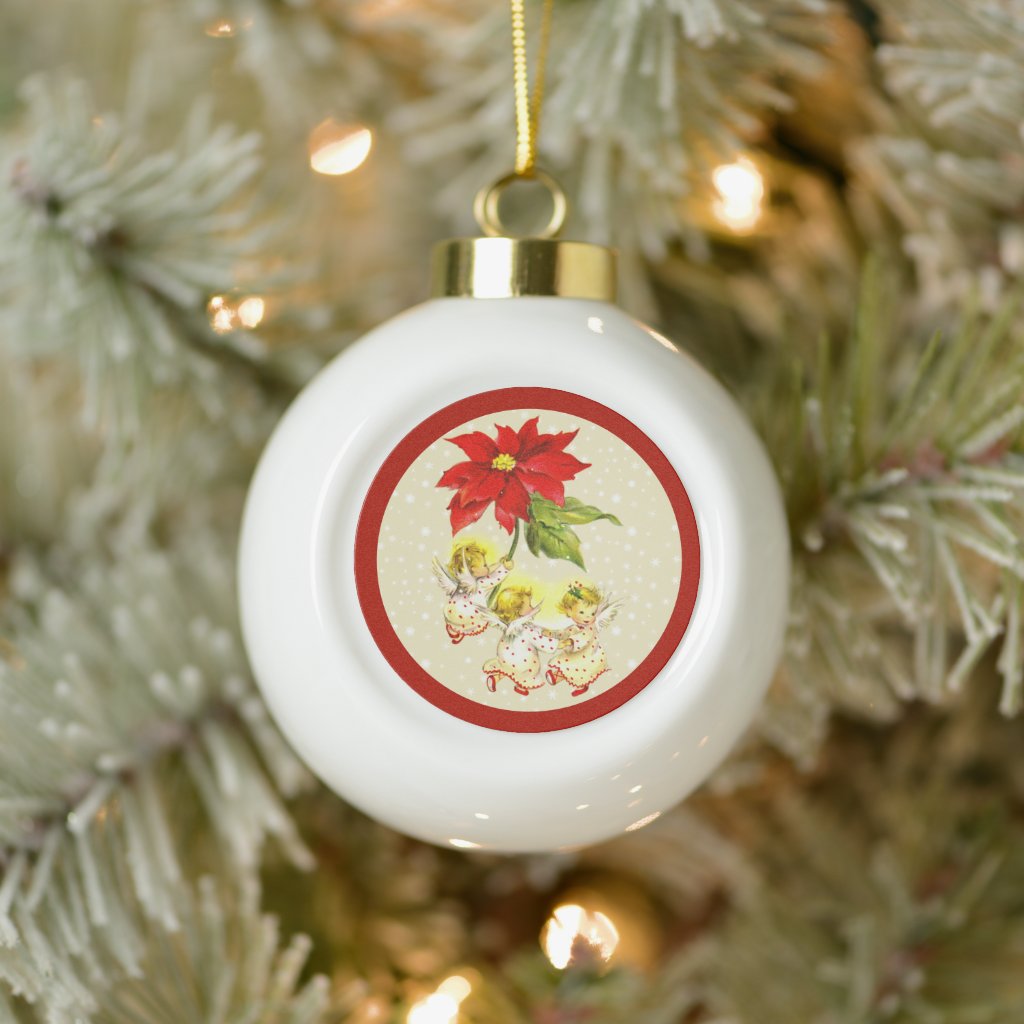 Dancing Baby Angels Christmas Ornament - Zuzu's Christmas